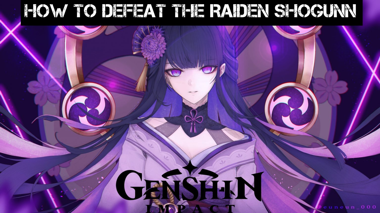 How To Defeat The Raiden Shogunn In Genshin Impact Baal Boss Fight