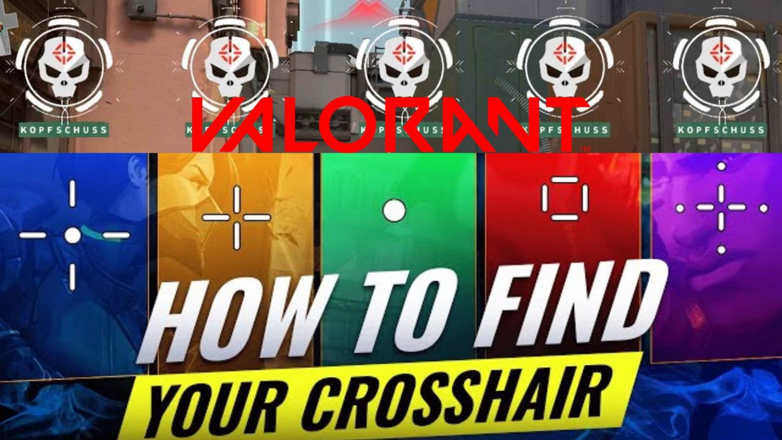 Best crosshair for headshots valorant - koticross