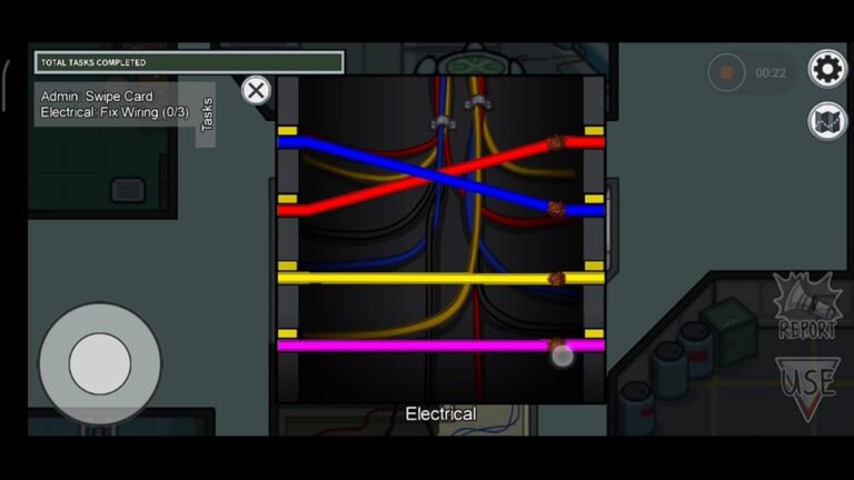 Electrical Room Tasks In Among Us