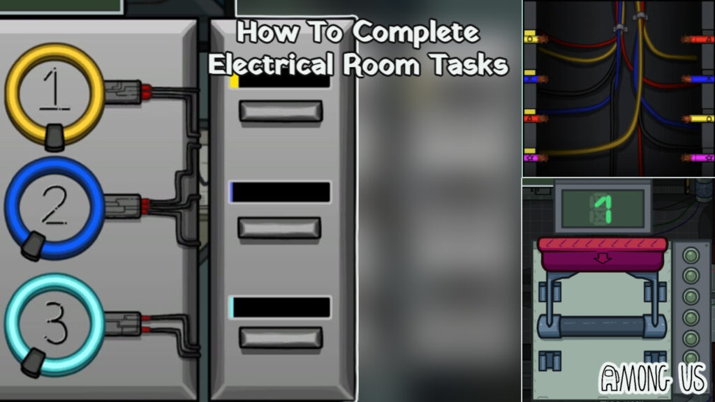 Electrical Room Tasks In Among Us