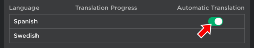 How To Translate Language In Roblox