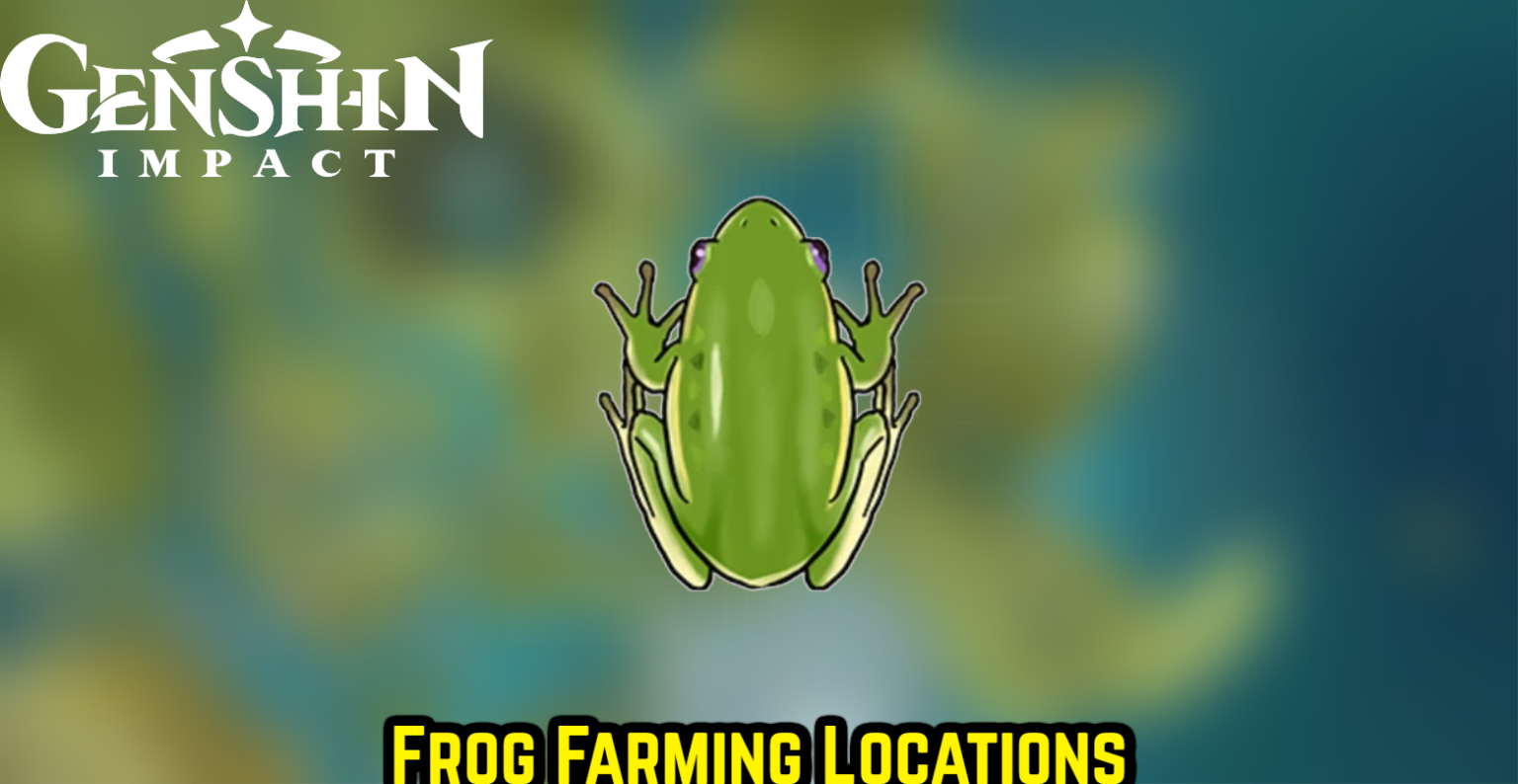 Genshin Impact: Frog Farming Locations