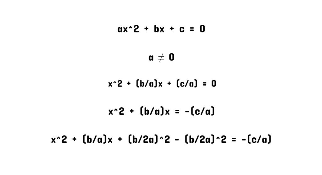 How To Complete The Square