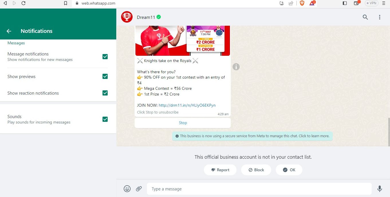 How To Hide Whatsapp Web Notification On iPhone