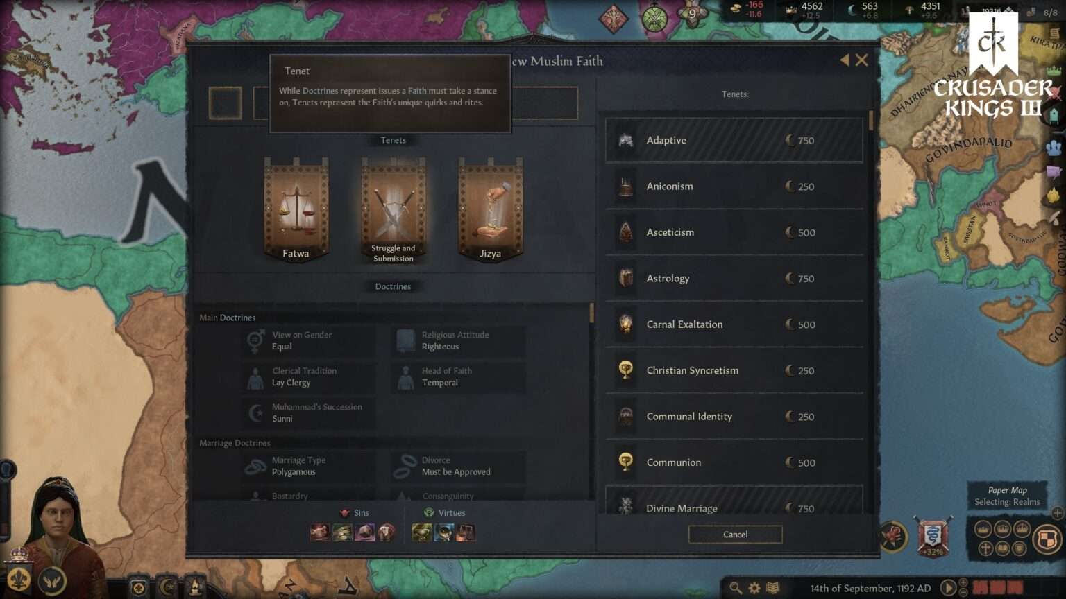 Top 3 Tenets In Crusader Kings 3