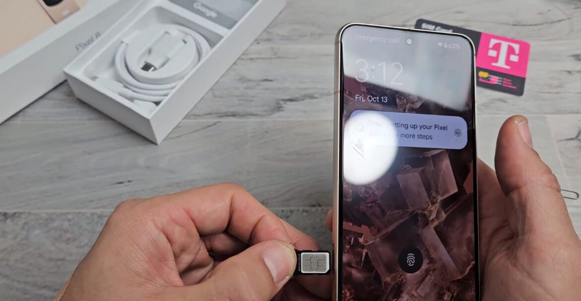 How to Insert SIM Card in Pixel 8